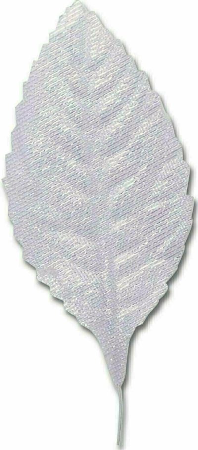 1000IRR – 2” White wired corsage leaves-“pack” Min 1 pack -50 leaves ...