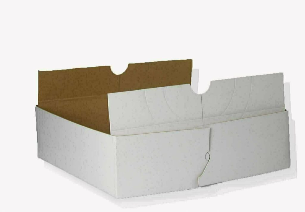 BX003 – 10”x10”x3” wax bottom thin cardboard box (100 pc) – “box” - NSENET